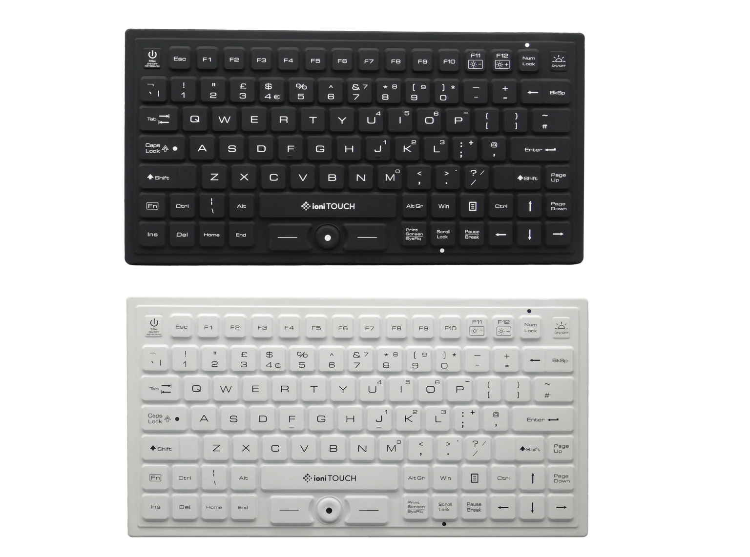 ioniTOUCH™ Wipeable Keyboards | Waterproof & Washable