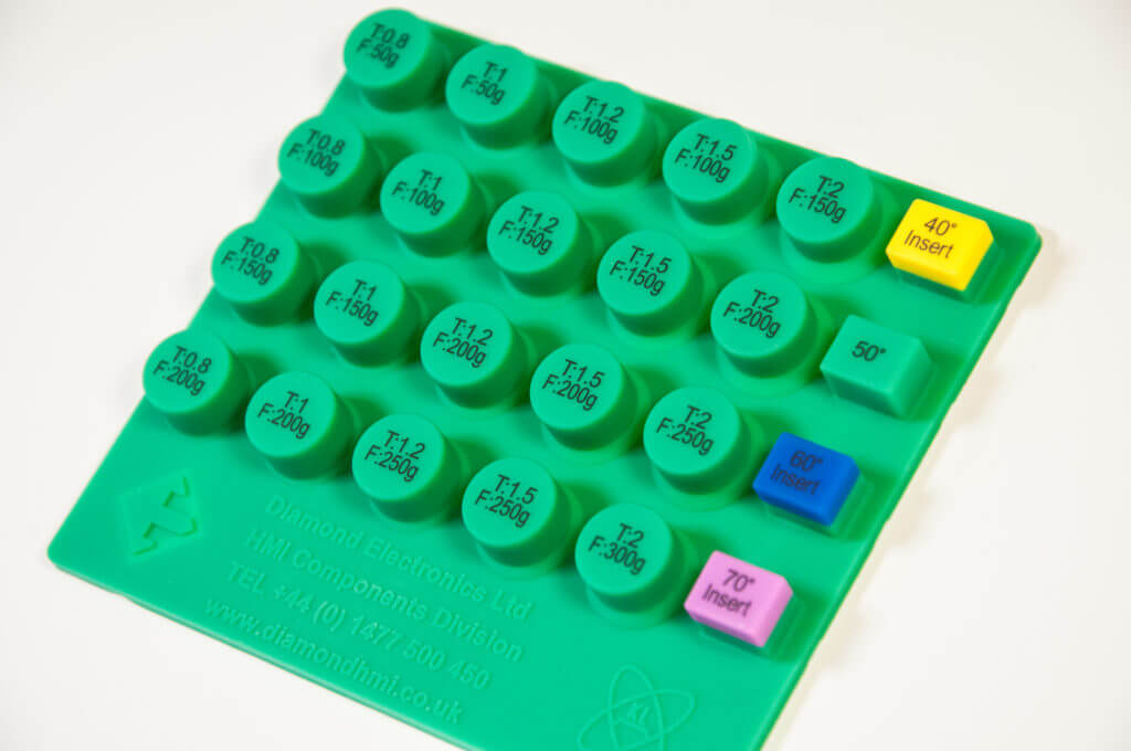 Silicone Rubber Keypad Design Tool | Diamond HMI