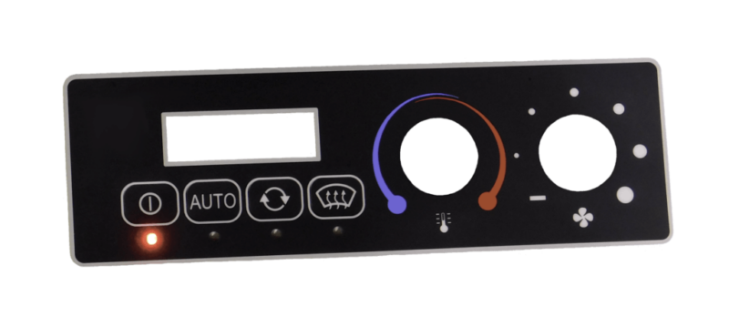 Backlighting a Membrane Keypad - Diamond HMI