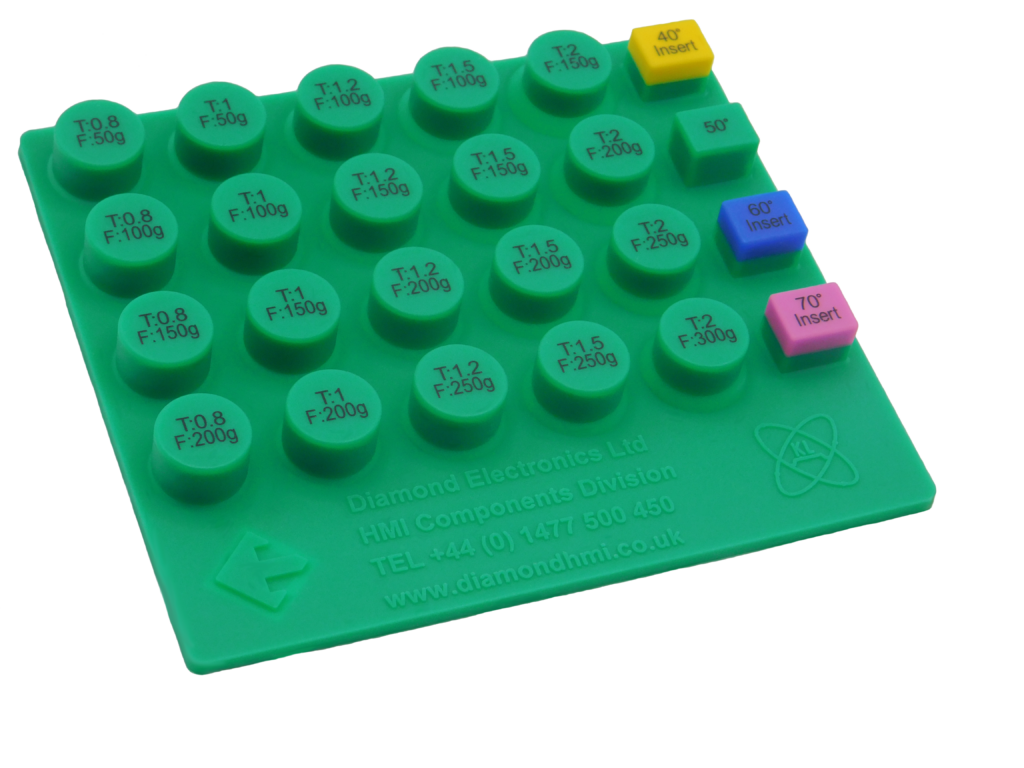 Silicone Rubber Keypad Design Tool | Diamond HMI
