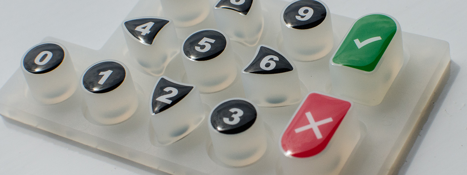 Silicone Rubber Keypads | UK Design Support | Diamond HMI